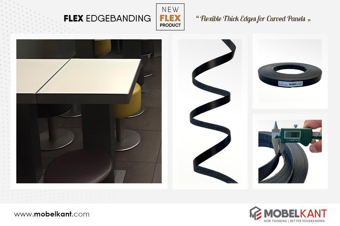We started the production of flex edgebanding - Mobelkant